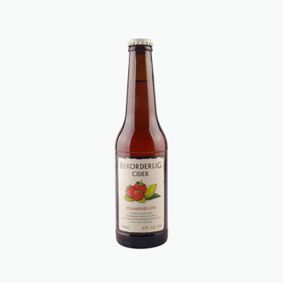 Rekorderlig Premium Strawberry and Lime Cider 330ml - Flavored & Cider ...