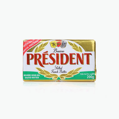 President Salted Butter 200g