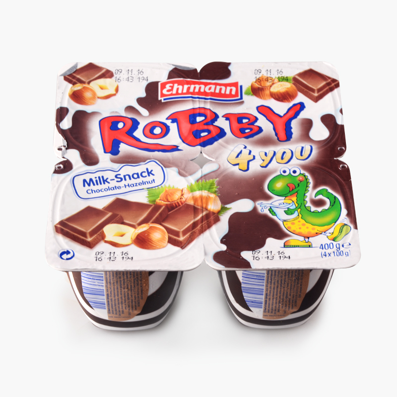 Ehrmann, 'Robby' Chocolate Milk Pudding 100g x4
