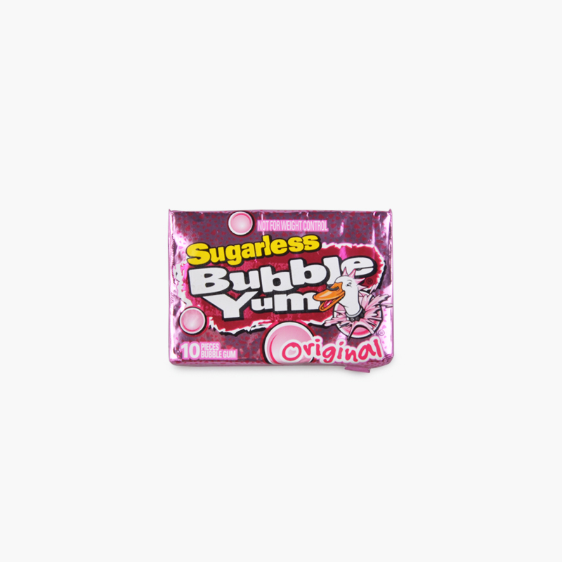 Bubble Yum Gum, Original Sugar Free x10