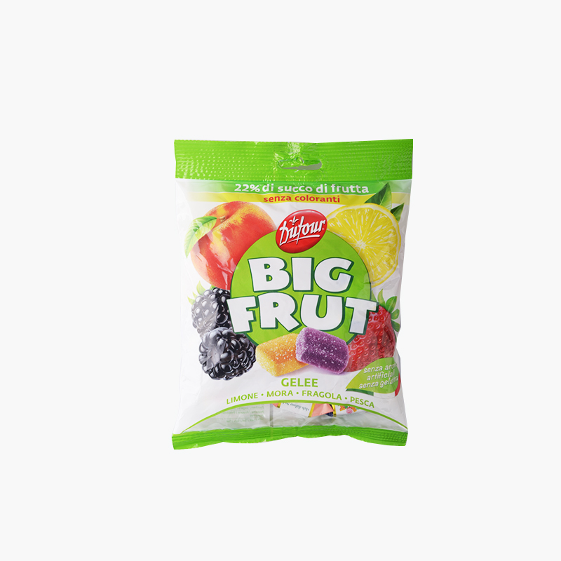Dufour, 'Big Frut' Mediterranean Fruit Jelly Candy 180g