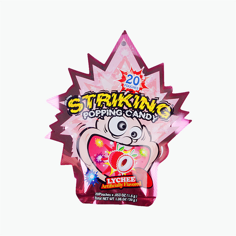 Striking Lychee Popping Candy 30g - Candy & Confectionery - China