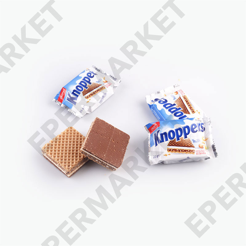 Knoppers Milk Hazelnut Chocolate Wafer 250g - Cookies - Germany
