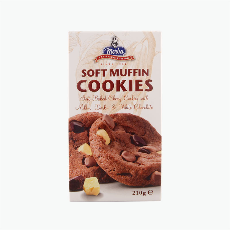 Merba Patisserie Soft Muffin Cookies 210g