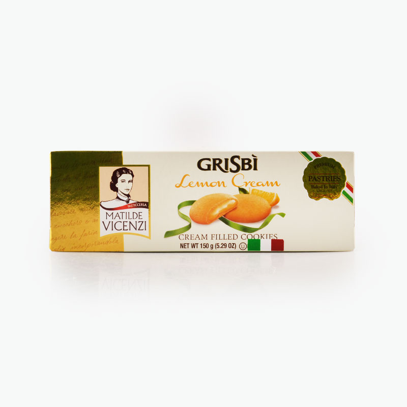 Matilde Vicenzi, 'Grisbi' Lemon Cream Cookies 150g