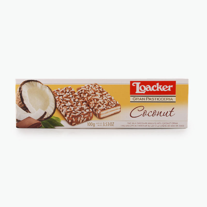 Loacker, Gran Pasticceria Coconut Chocolate 100g