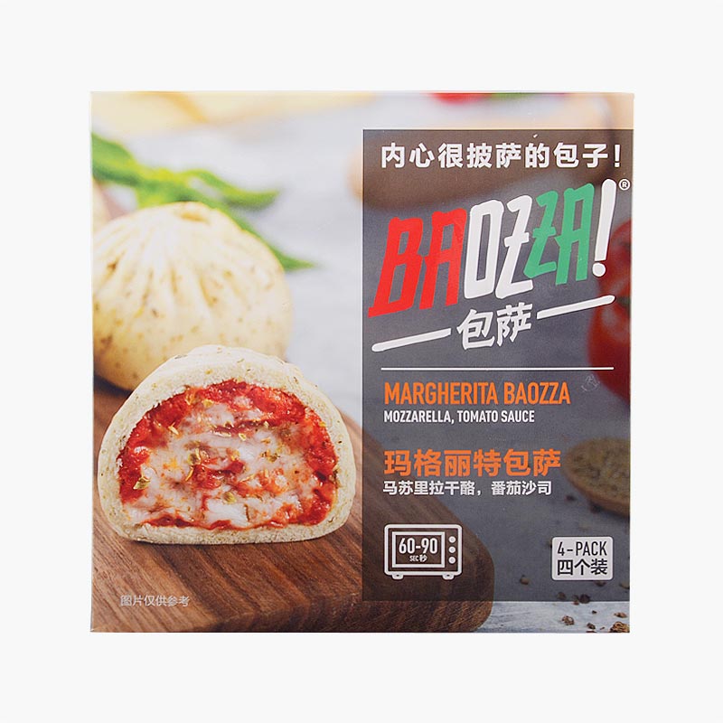 Baozza Margherita Pizza Stuffed Baozi 360g