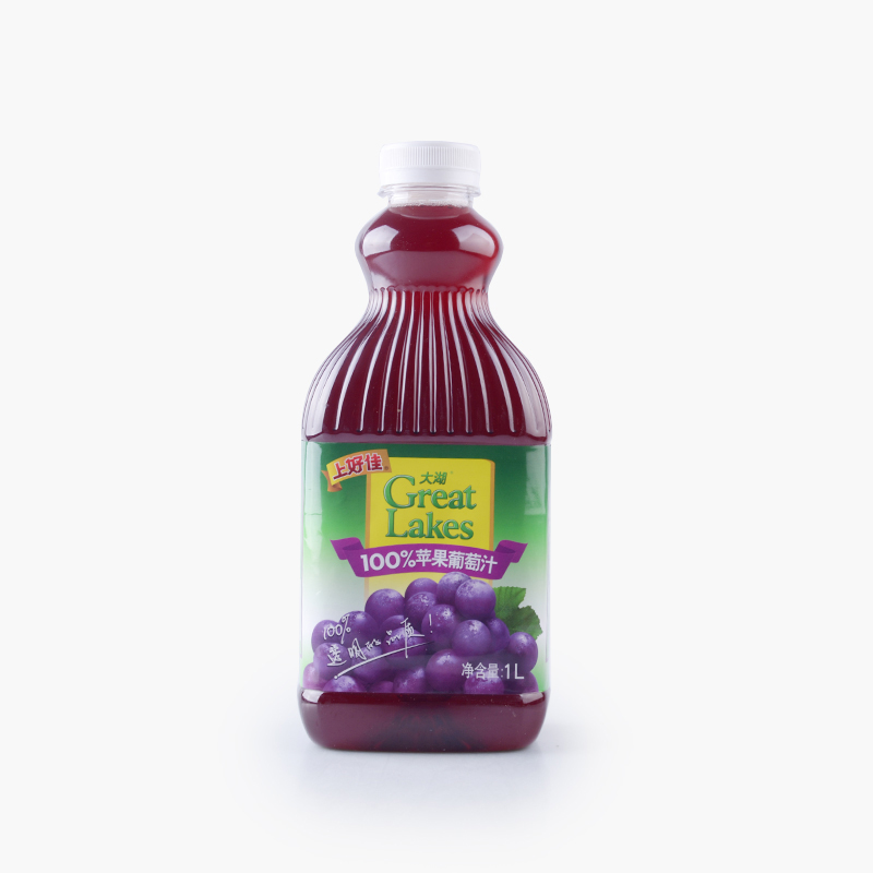 Great Lakes, 100% Apple-Grape Juice 1L