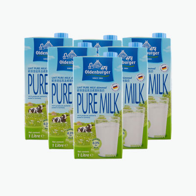 Oldenburger Skim Milk 1L x6