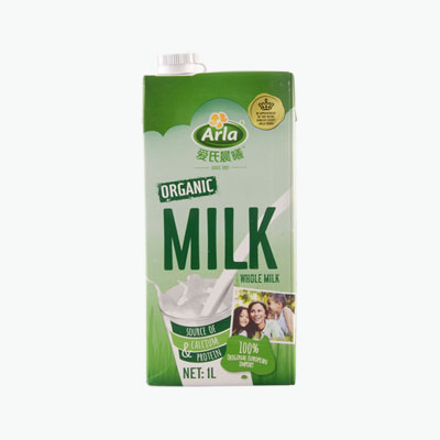 Arla Organic Whole Milk 1L