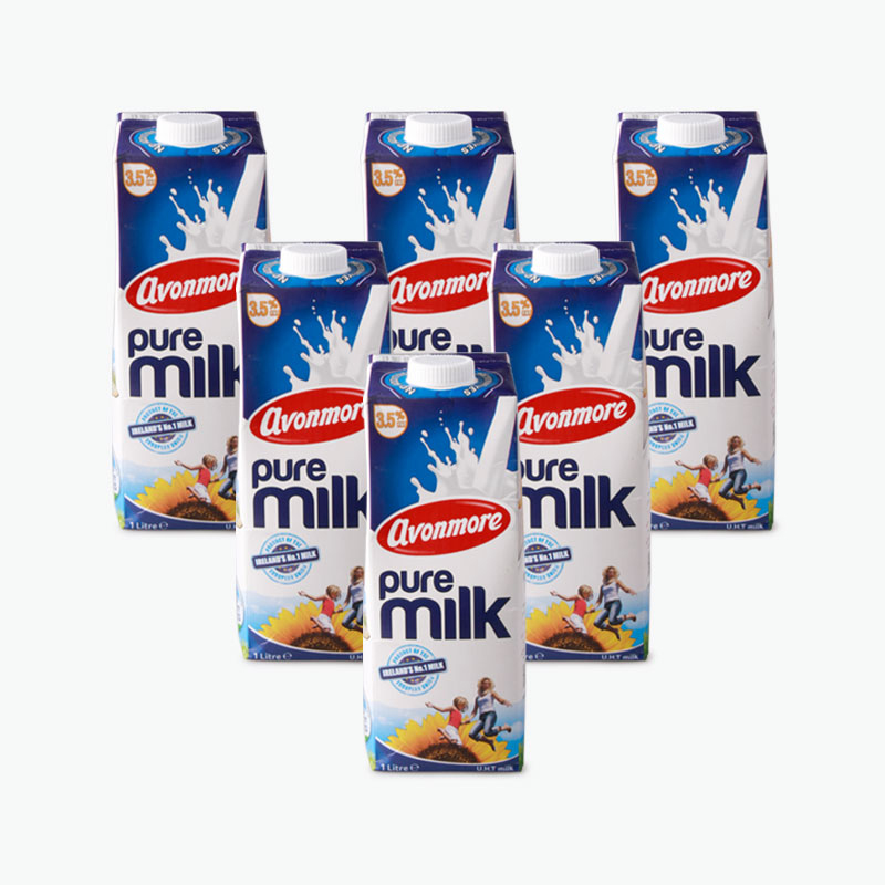 Avonmore, UHT Full Cream Milk 1L*6