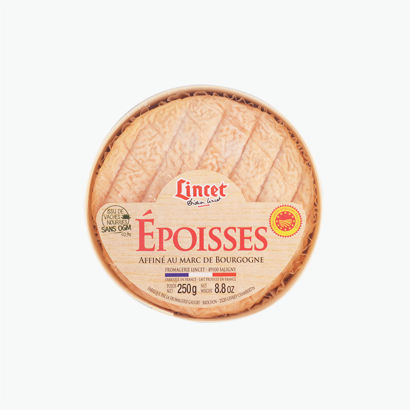 Lincet Epoisses PDO 250g - Hard & Soft Cheese - France
