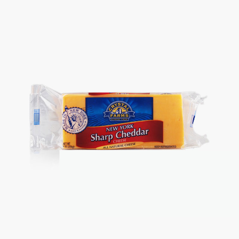 Crystal Farms New York Sharp Cheddar 226g
