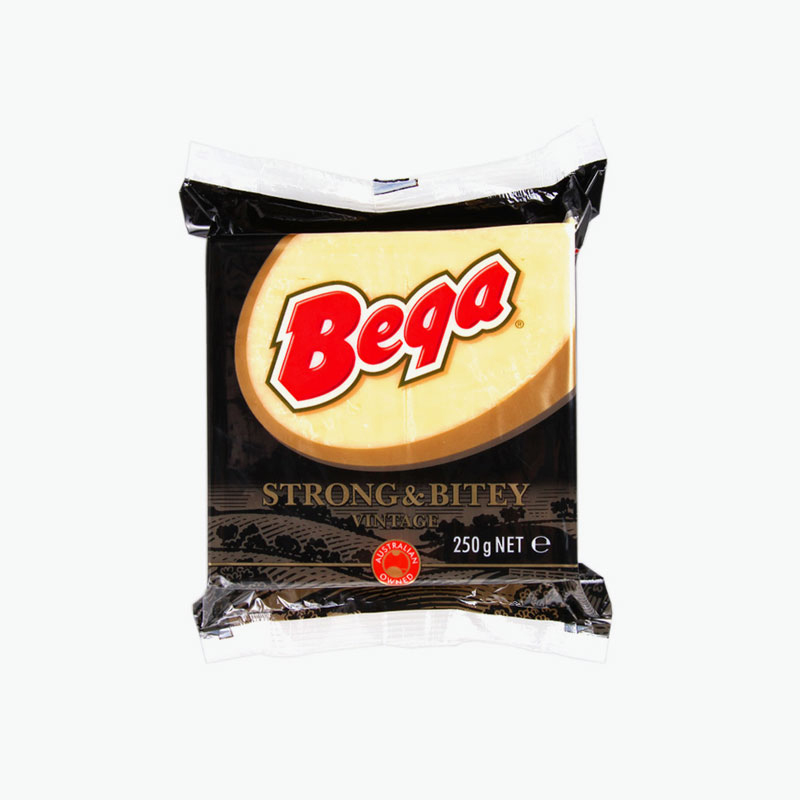 Bega Strong & Bitey Vintage Cheddar 250g