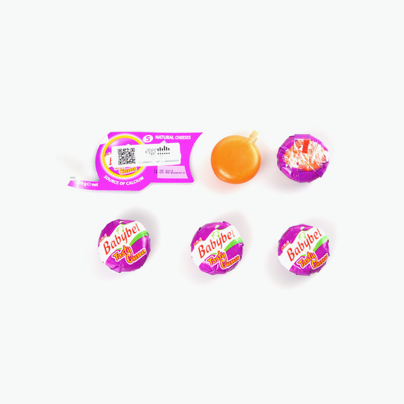 Babybel 5 Mini Cheddar Cheeses 100g