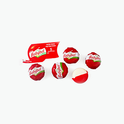 Babybel 5 Mini Cheeses 110g - Processed Cheese & Spreads - France