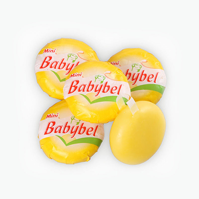 Babybel 5 Mini Emmental Cheeses 100g