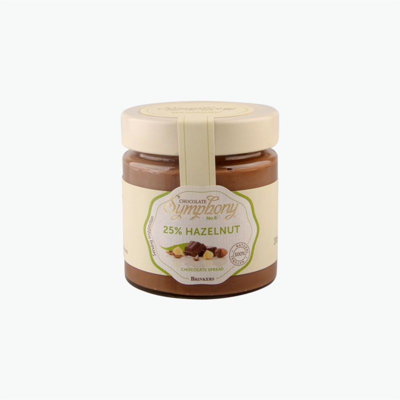 Brinkers Chocolate Symphony 25% Hazelnut Chocolate Spread 200g