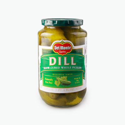 Del Monte, Whole Pickles (Dill) 651ml