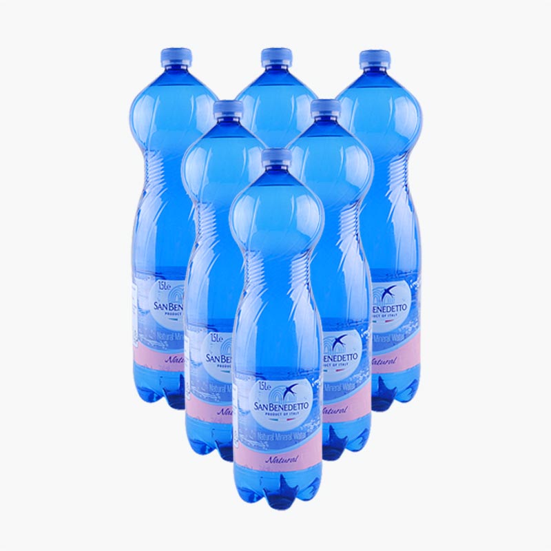 San Benedetto, Still Natural Mineral Water 1.5L x6