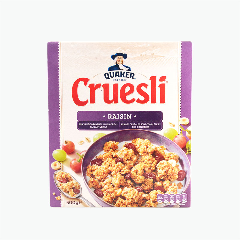 Quaker, 'Cruesli' Crunchy Muesli (Raisins) 500g