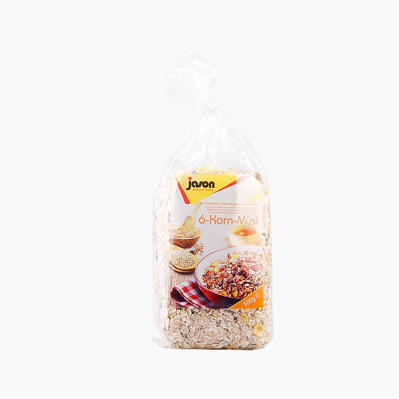 Jason, 6 Grain Muesli 500g