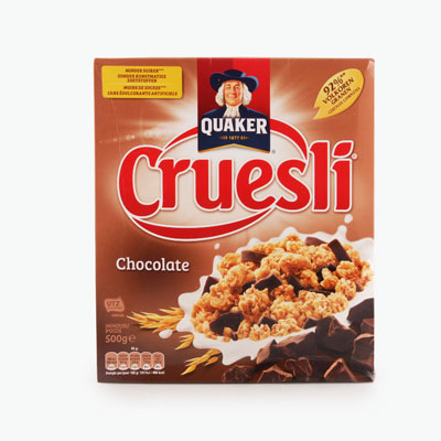 Quaker, 'Cruesli' Crunchy Muesli (Chocolate) 500g