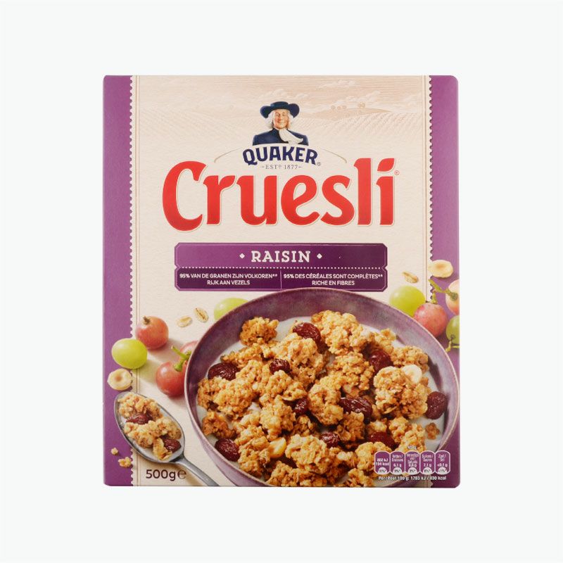 Quaker, 'Cruesli' Crunchy Muesli (Raisins) 500g