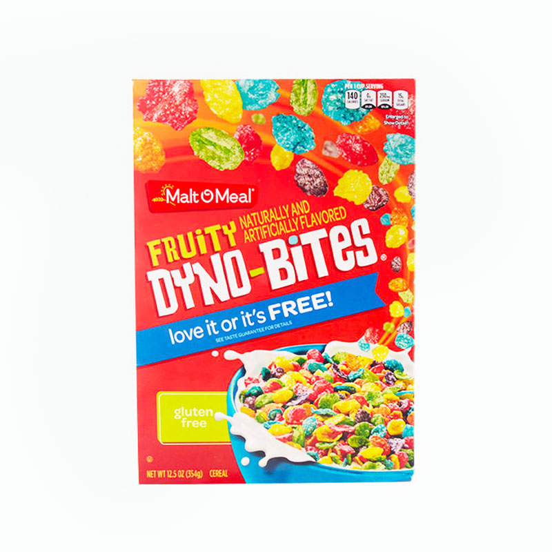 Malt Meal Tootie Fruity Dyno-Bites Cereal 354g