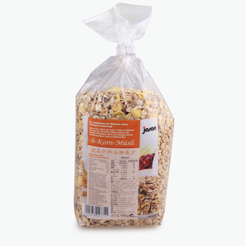 Jason, 6 Grain Muesli 500g