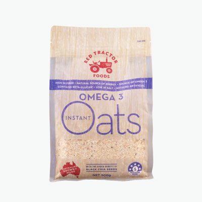 Red Tractor Foods, Omega 3 Instant Oats 500g