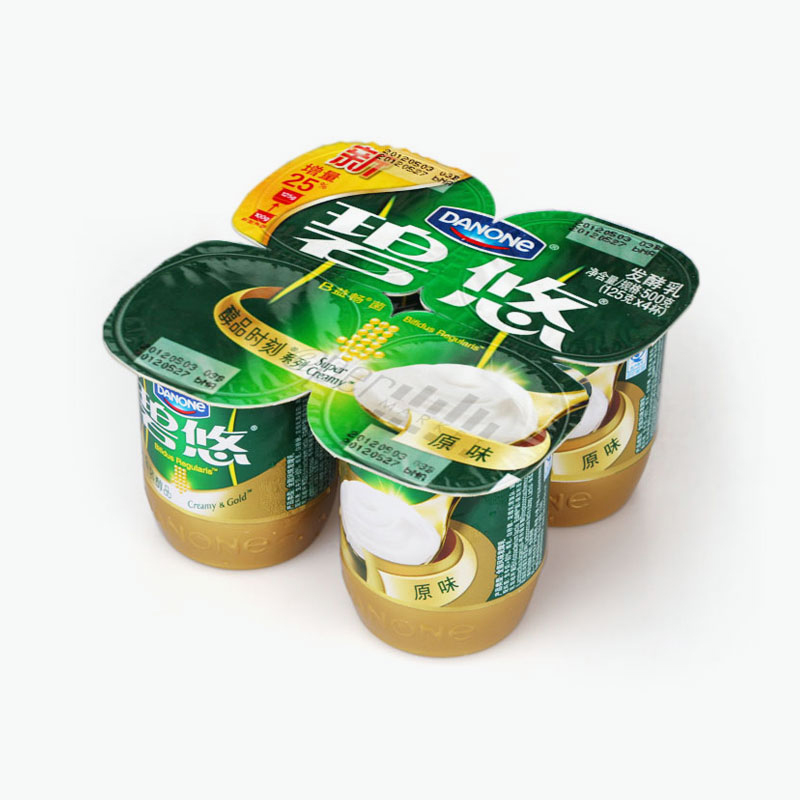 Danone Super Creamy Plain Yogurt 125g x4
