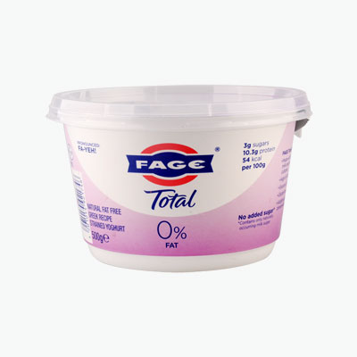 Fage 0% Fat Natural Yogurt 500g