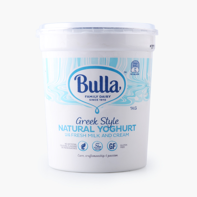 Bulla, Greek Style Yogurt 1kg