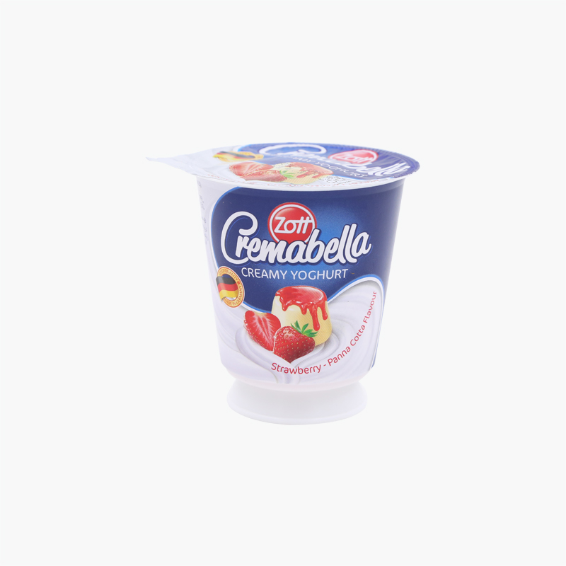 Zott Strawberry Panna Cotta Creamy Yogurt 120g