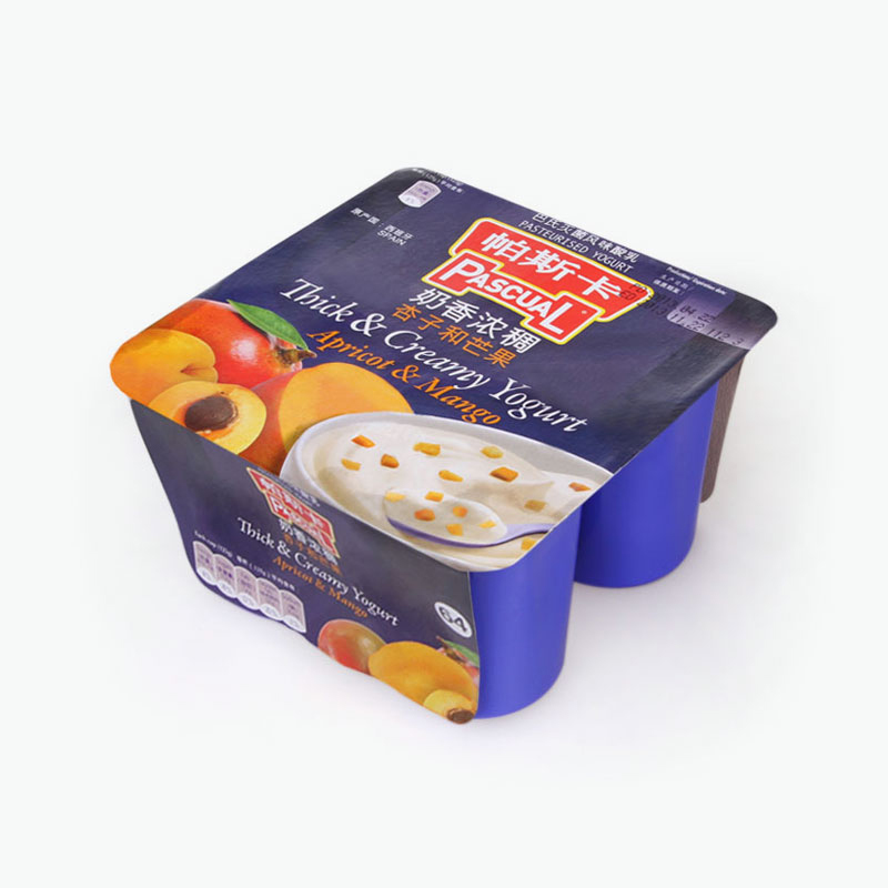 Pascual, Thick & Creamy Yogurt (Apricot & Mango) 125g x4