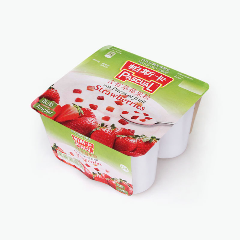 Pascual, Low Fat Yogurt (Strawberry) 125g x4