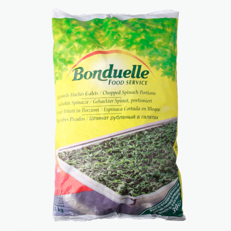 Bonduelle, Chopped Spinach 2.5kg