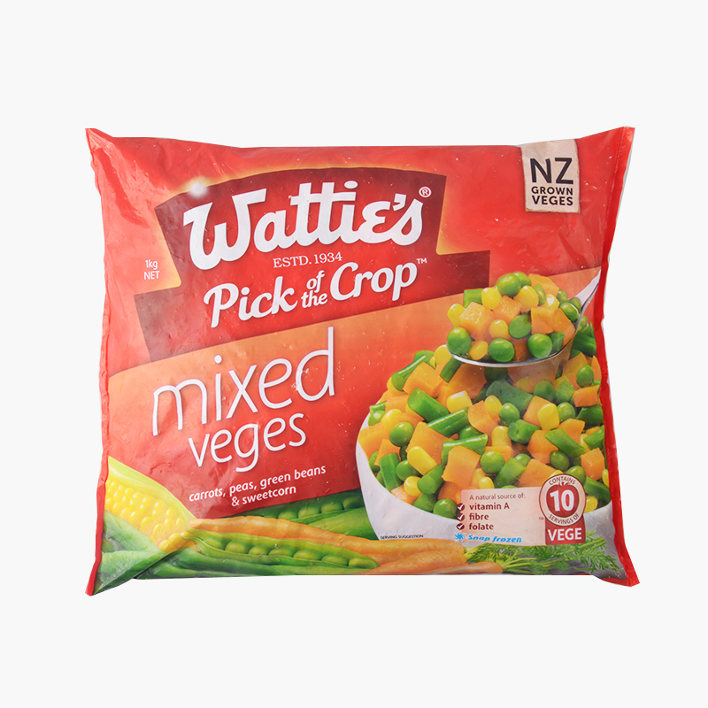 Wattie's, Mixed Vegetable 1kg