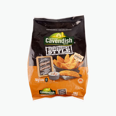 Cavendish Potato Wedges 750g