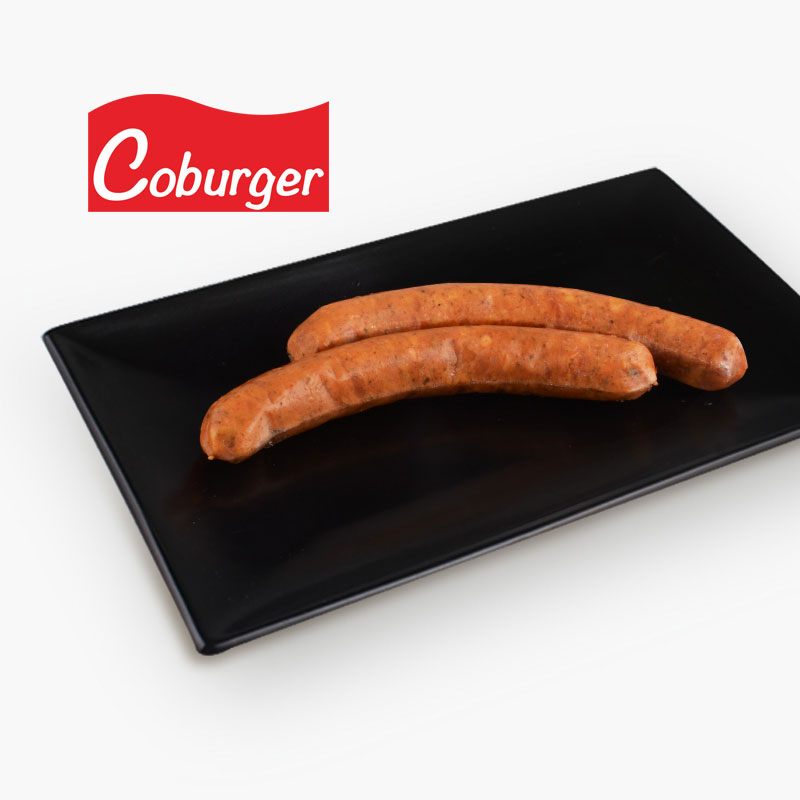 Coburger, Cheese Krainer Sausages 140g